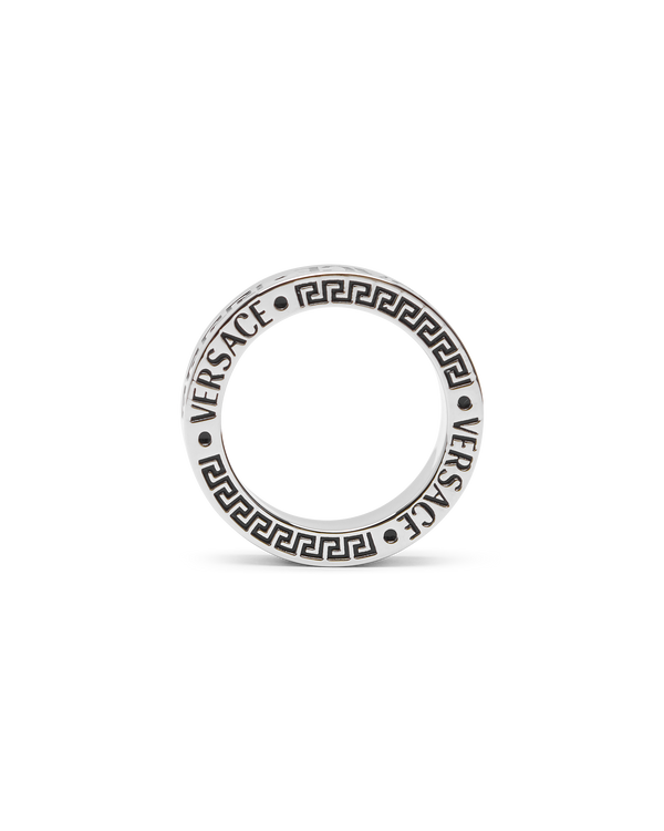 Versace Engraved Logo Ring
