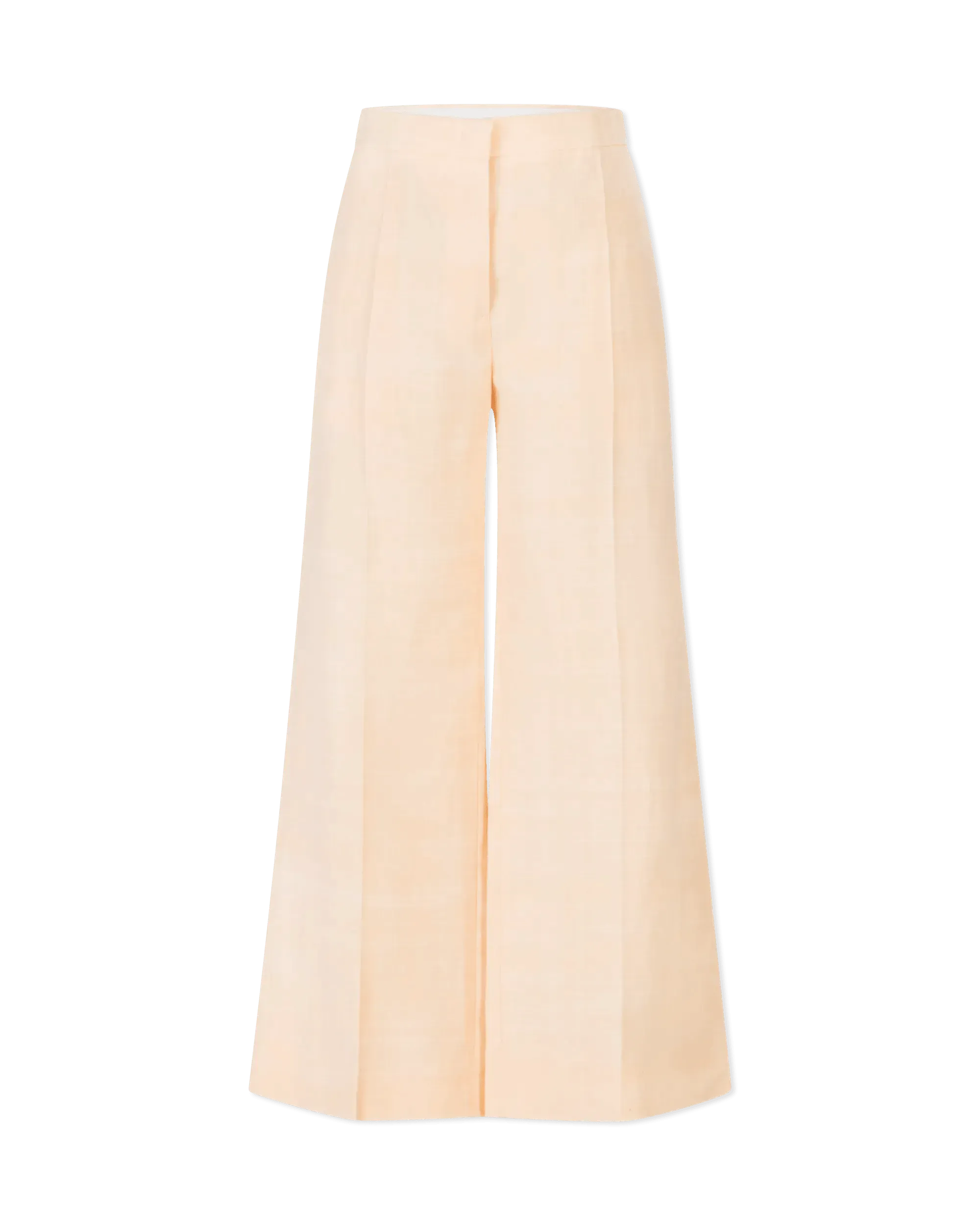 Structured Linen Silk Pants